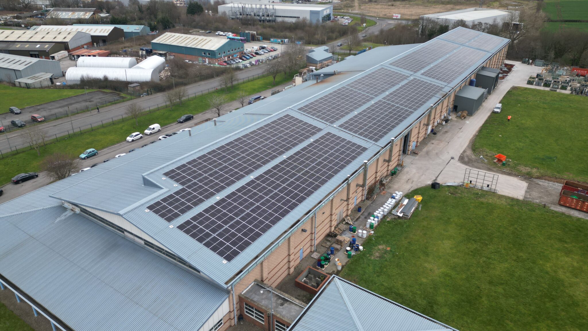 CareyGlass Chester Install a 550kW Solar PV System - Carey Glass