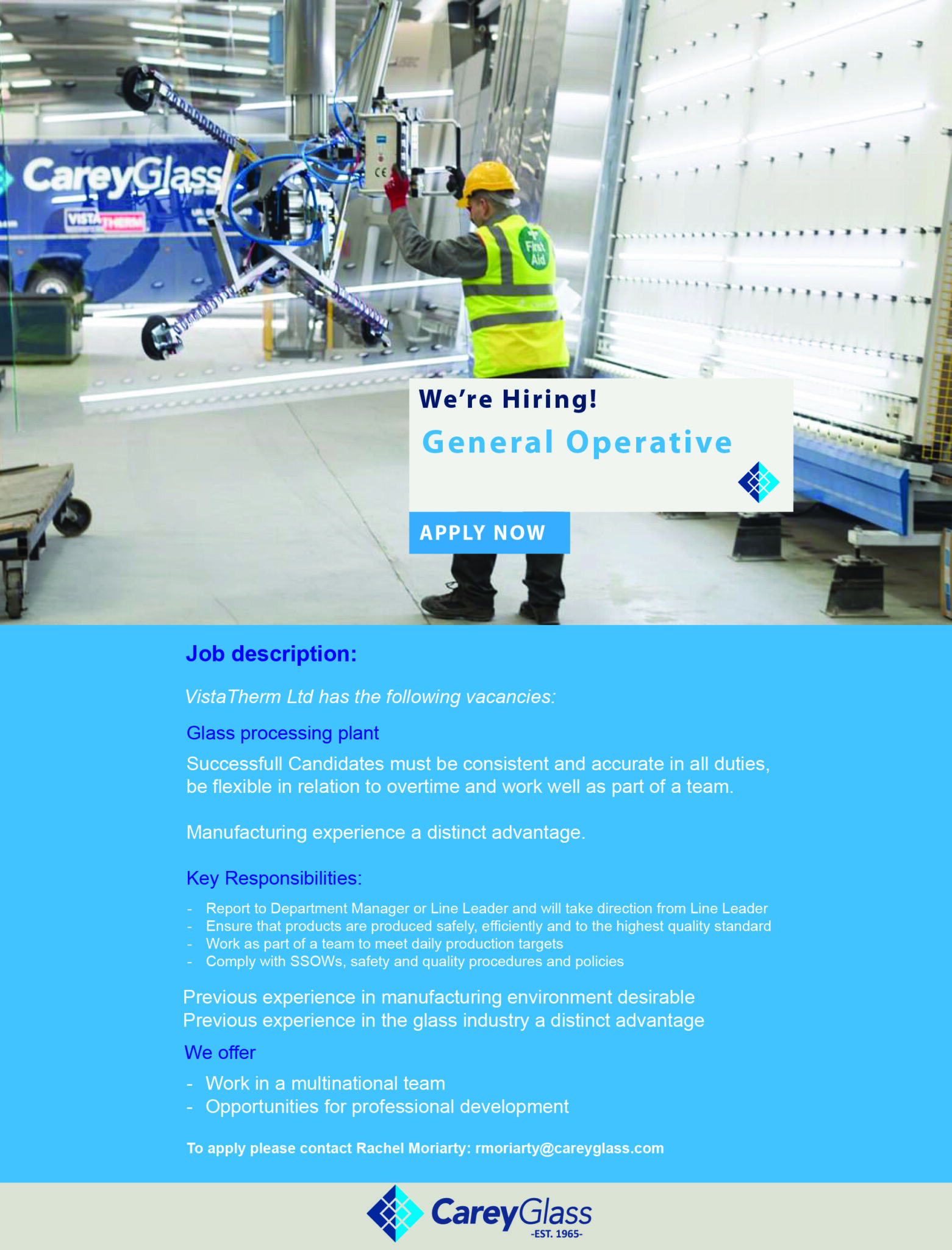 General Operative - Carey Glass